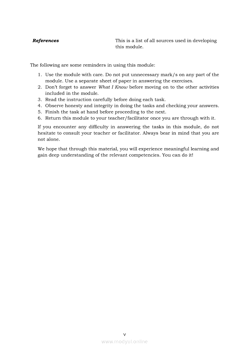 General Mathematics Module 1 Functions SHS Modules