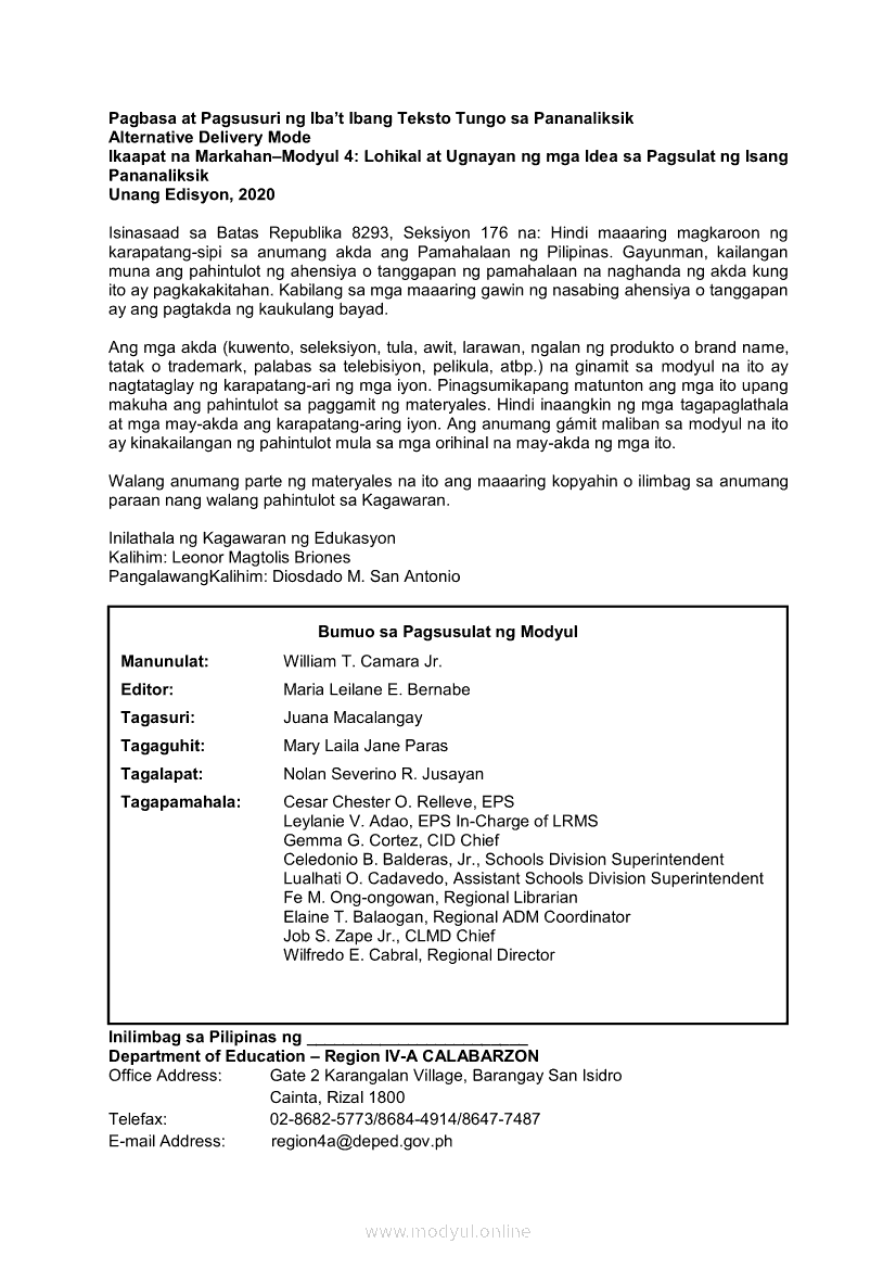 Pagsulat Ng Pananaliksik Docx Pagsulat Ng Pananaliksik Pagbasa At 23660
