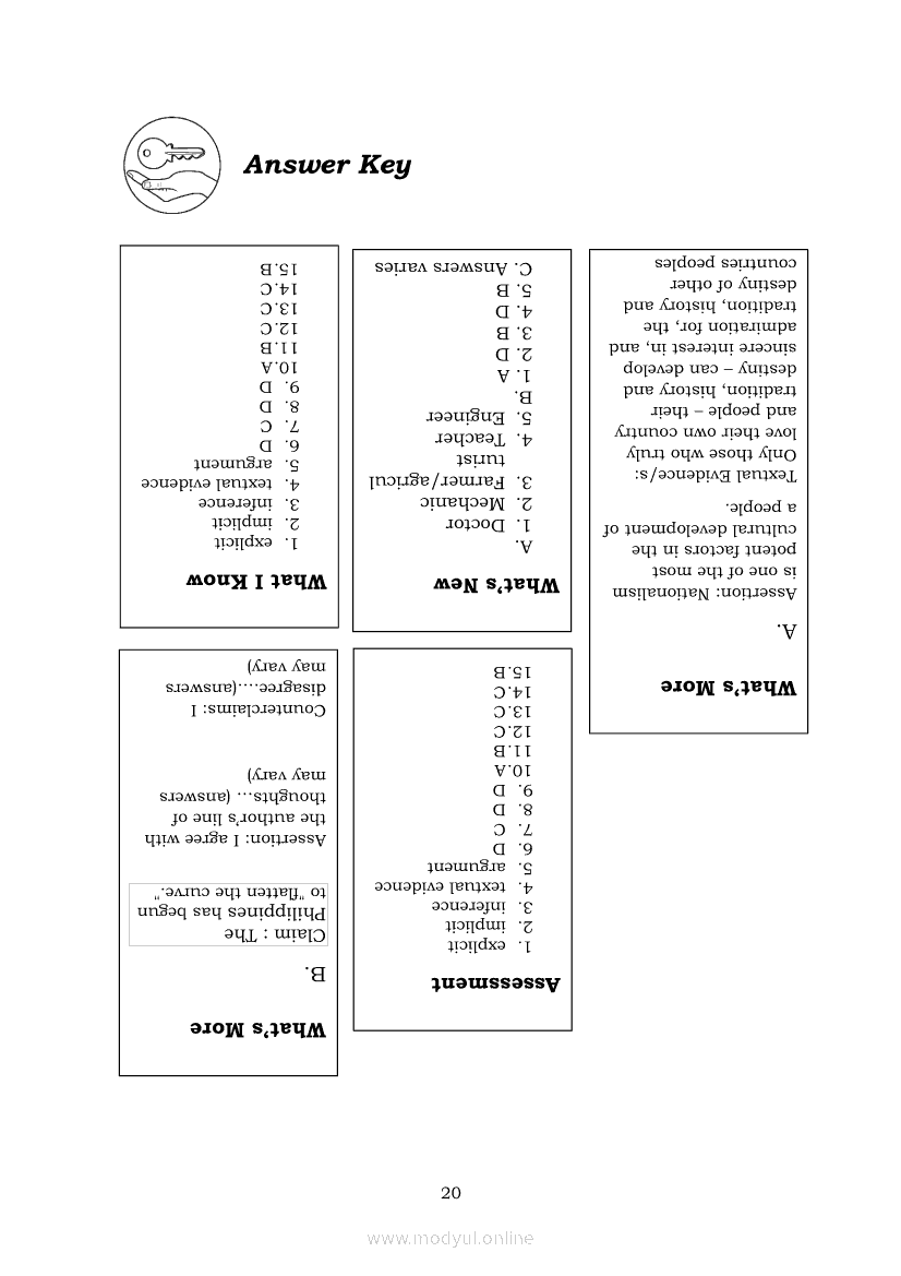Reading And Writing Skills Quarter 4 Module 7 Determining Textual